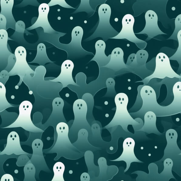 Download Seamless Ghost Pattern for Halloween Decorations Patterns ...
