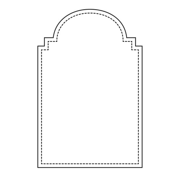 Download Black and White Arched Template Frames Online - Creative Fabrica