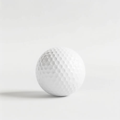 Download White Golf Ball on White Background Mockups Online - Creative ...