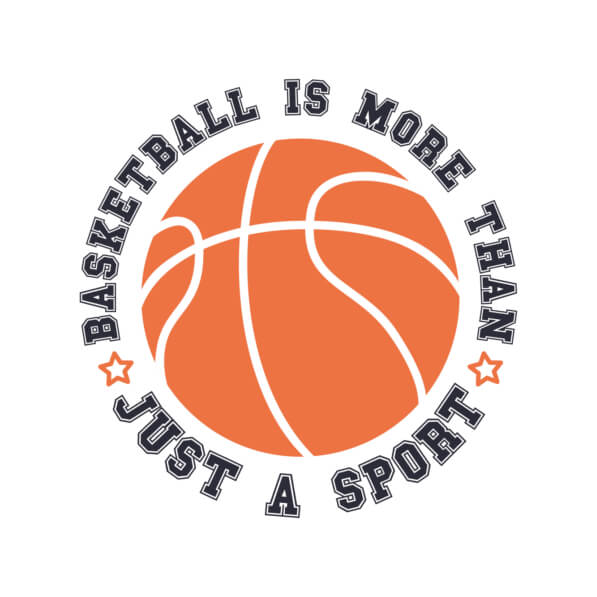 Download Basketball Ball Advertisement with Stars Quotes Online ...