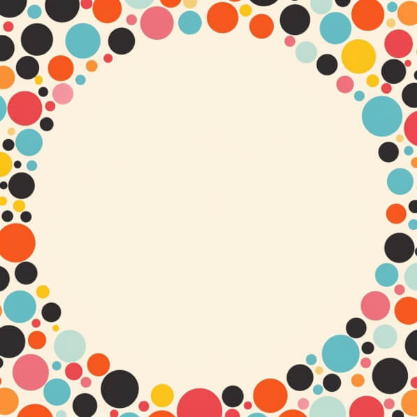 Baixe Fundo de Bolinhas Coloridas com Círculo Backgrounds - Creative ...