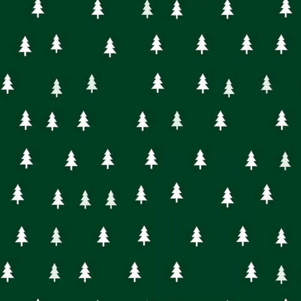 Scarica Sfondo verde con alberi di Natale bianchi Patterns Online ...