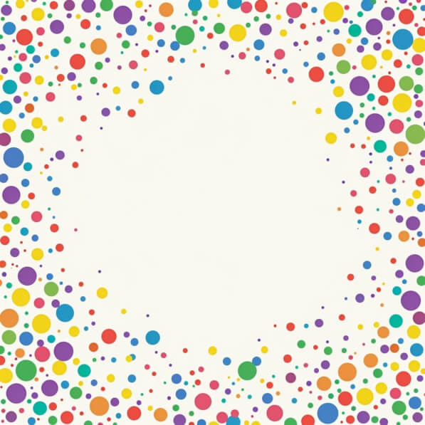 Baixe Fundo de Bolinhas Coloridas com Círculo Backgrounds - Creative ...