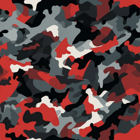 Download Red, Black, and White Camouflage Pattern Patterns Online ...