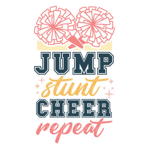 Download Cheerleader with Pom-Poms and Motivational Text Quotes Online ...