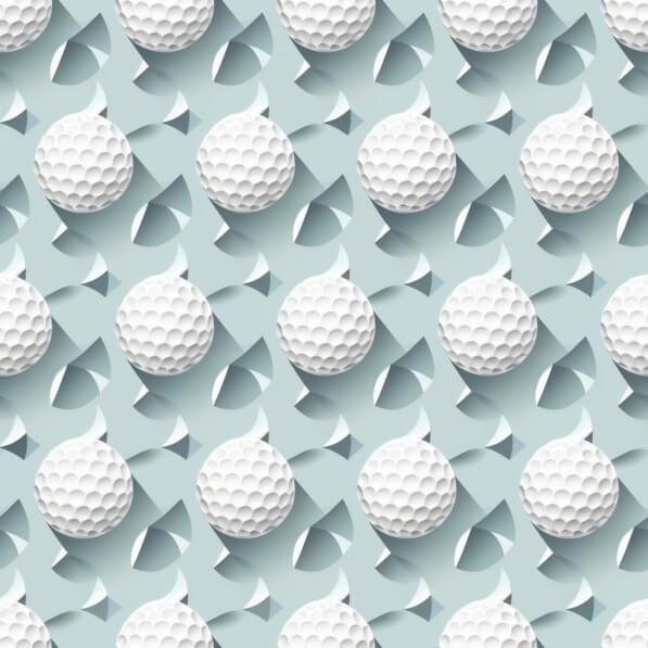Download Seamless Golf Ball Pattern Patterns Online - Creative Fabrica