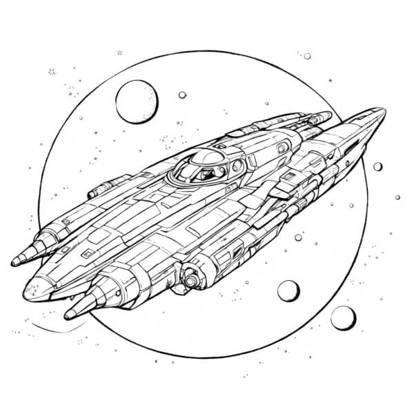 Download Star Wars Spaceship Coloring Page Coloring pages Online ...