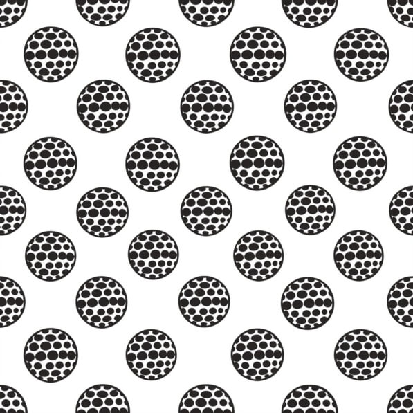 Download Black and White Golf Ball Seamless Pattern Patterns Online ...