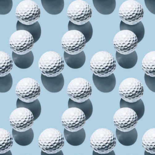 Download Golf Club and Ball Pattern on Dark Blue Background Patterns ...