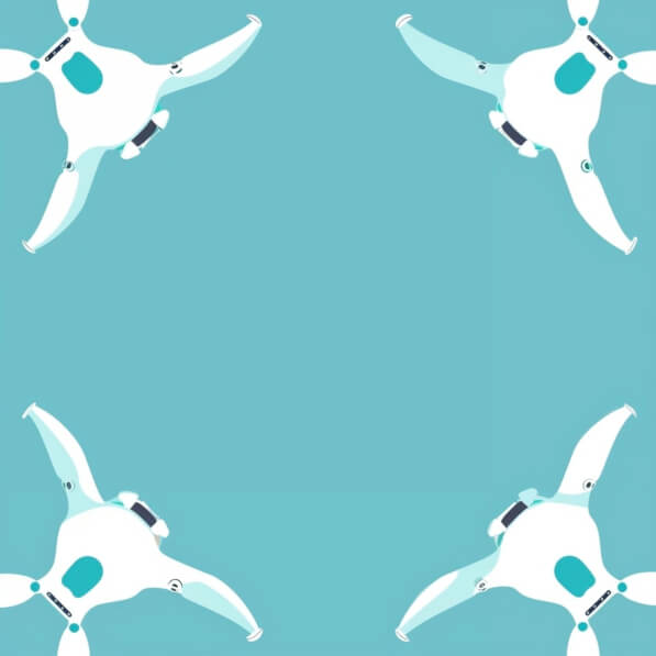 Download White Drones in Circular Pattern Backgrounds Online - Creative ...