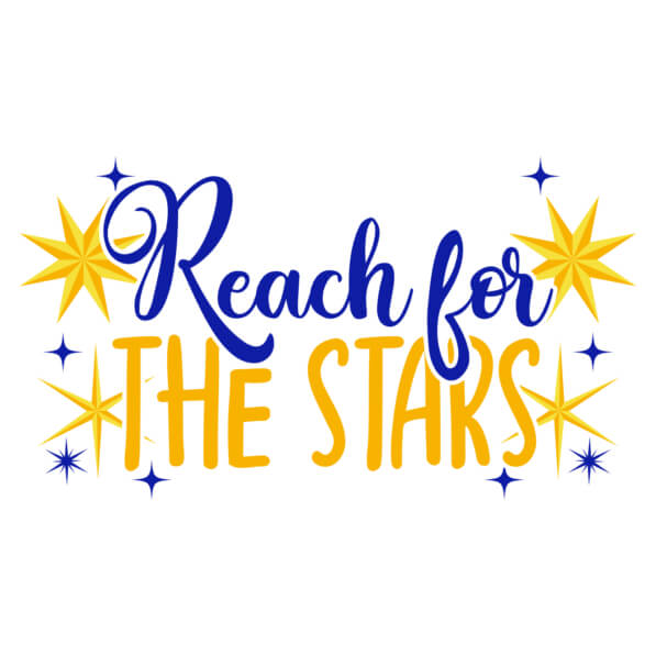 Download Motivational 'REACH FOR THE STARS' Background Quotes Online ...