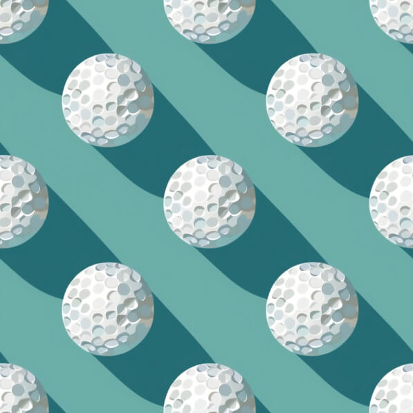 Descarga Patrón sin costuras de bolas de golf blancas Patrones En Línea ...