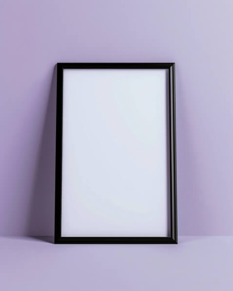 Download Empty Black Frame on Purple Background Mockups Online ...