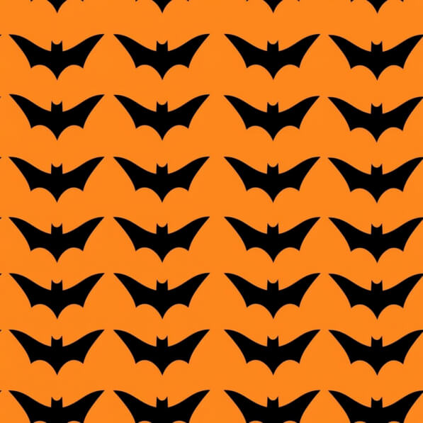 Download Seamless Black Bats Pattern for Halloween Decor Patterns ...