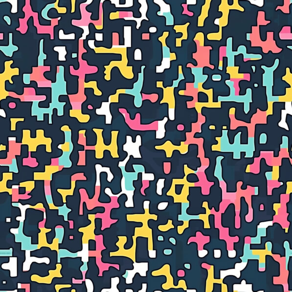 Download Colorful Abstract Pattern with Brightly Colored Dots Patterns ...