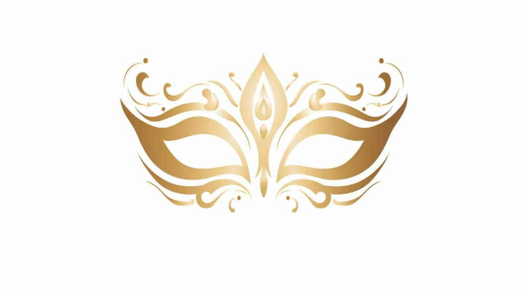 Download Luxurious Gold Masquerade Mask Backgrounds Online - Creative ...