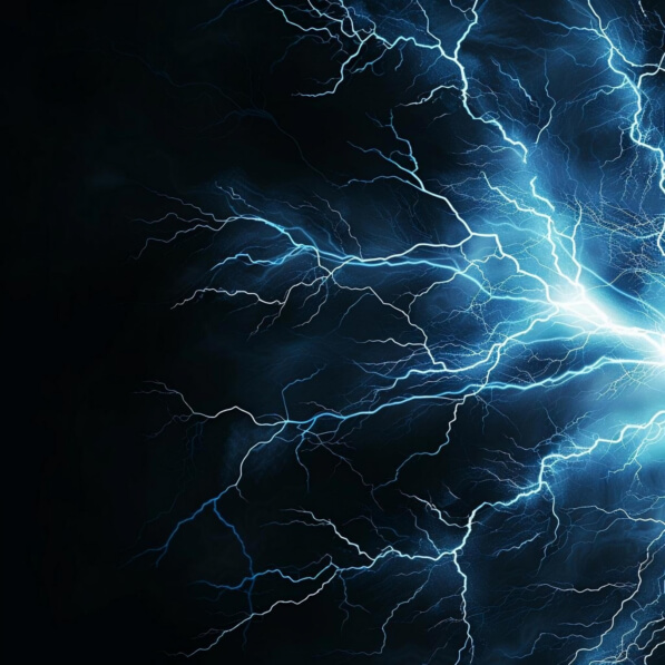 Baixe Raio Azul Emergindo do Chão Backgrounds - Creative Fabrica