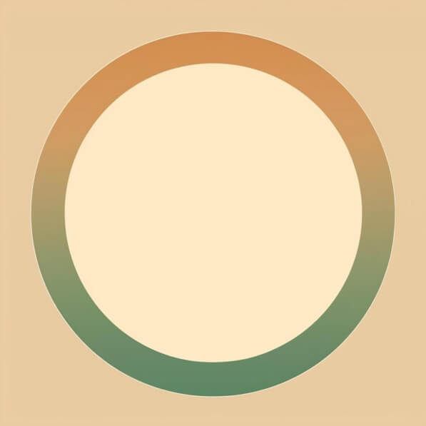 Descarga Fondo beige con un círculo colorido Fondos En Línea - Creative ...