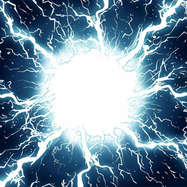 Descarga Electricidad con Rayos de Poder Fondos En Línea - Creative Fabrica
