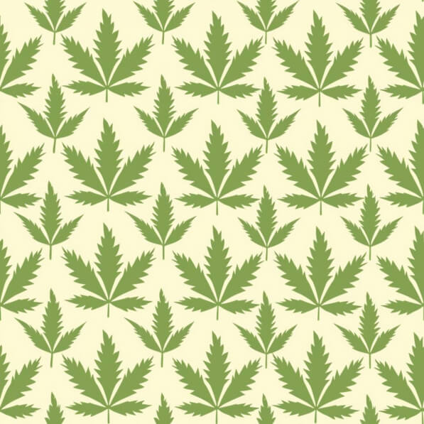 Descarga Patrón sin costuras de hojas de marihuana para diseño de interiores Patrones En Línea ...