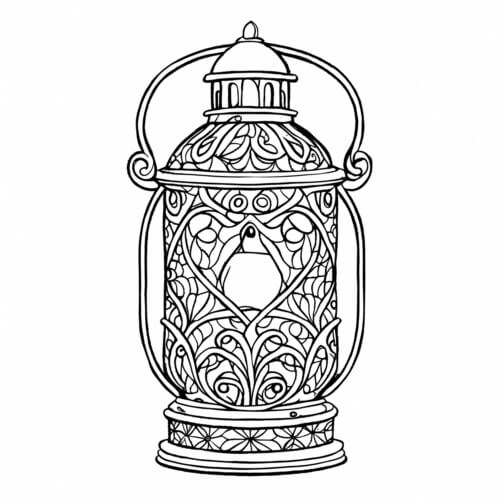 Free Lantern Coloring pages - Download Printable Lantern Coloring ...