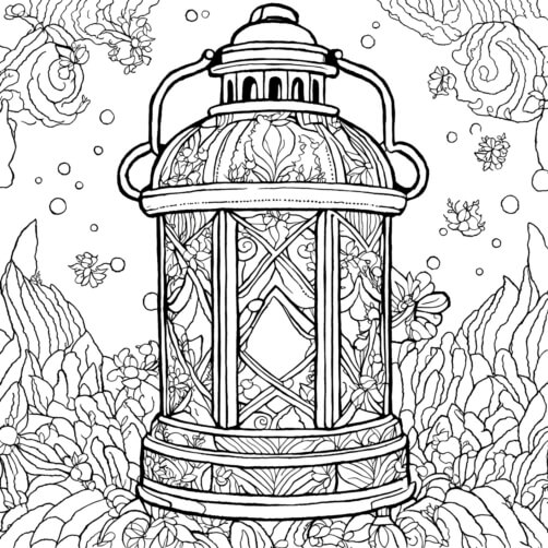 Free Lantern Coloring pages - Download Printable Lantern Coloring ...