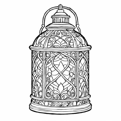 Free Lantern Coloring pages - Download Printable Lantern Coloring ...