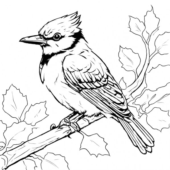 Download Bird Coloring Page: Learn About Birds and Habitats Coloring ...