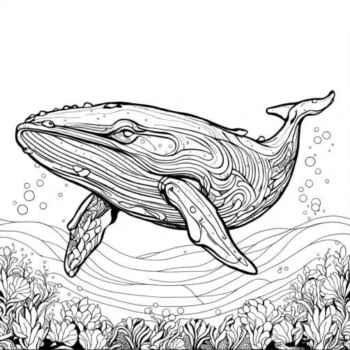 Free Humpback Whale Coloring pages - Download Printable Humpback Whale ...