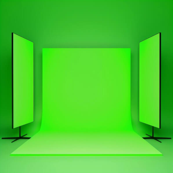 Télécharger Arrière-plan de Studio Vert pour la Photographie Arrière ...
