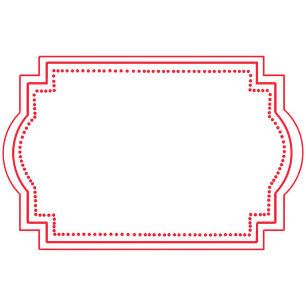 Download Decorative Red Dotted Frame Design Frames Online - Creative ...