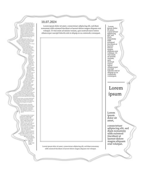 Download Paper Cutout Template Frames Online - Creative Fabrica