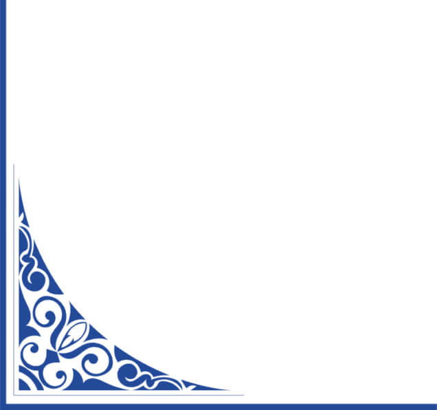Download Elegant Blue Decorative Corner Design Borders & Corners Online ...