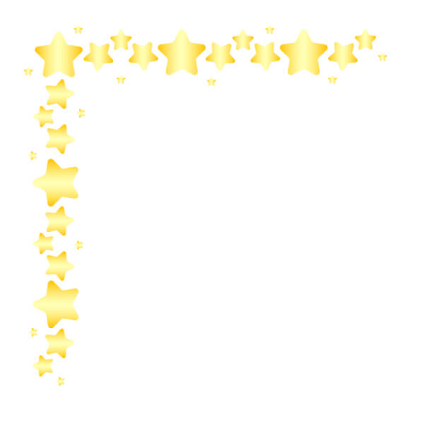 Download Gold Star Corner Border Borders & Corners Online - Creative ...