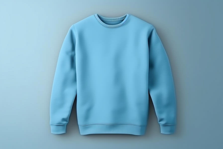 Download Blue Sweatshirt Mock-Up Mockups Online - Creative Fabrica