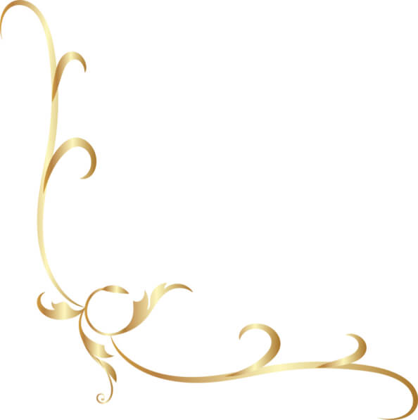Descarga Adorno Decorativo Dorado Elegante Bordes y Esquinas En Línea ...