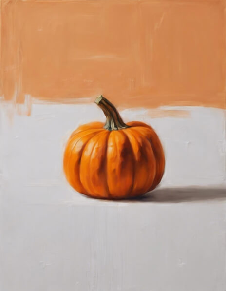 Download Impressionism Painting of Orange Pumpkin Backgrounds Online ...