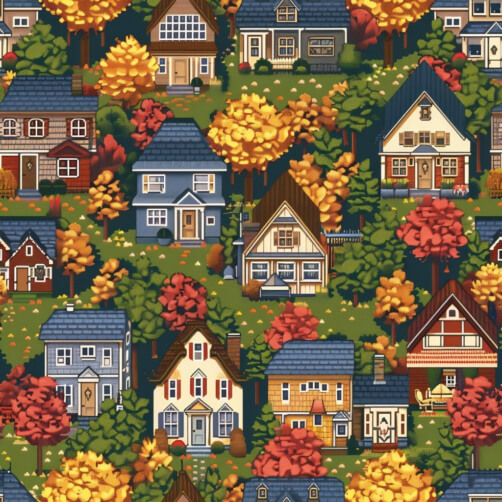 House Patterns - Download Seamless House Patterns for Free - Creative ...