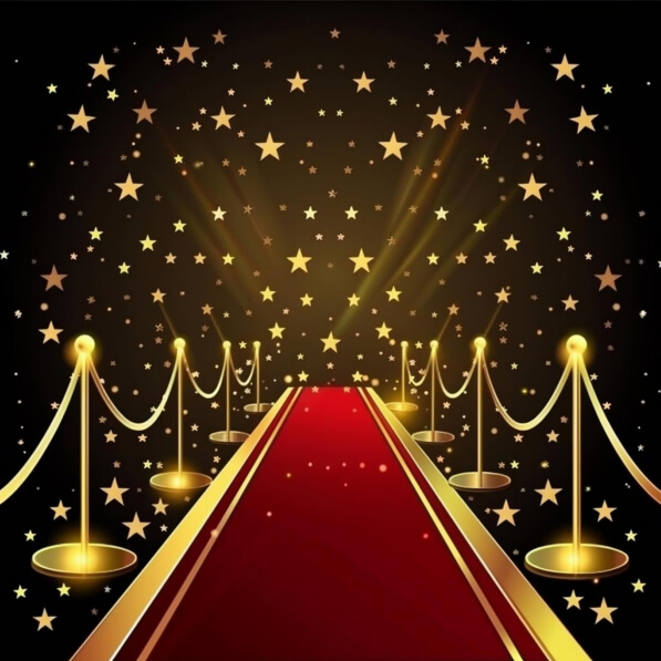 Download Glamorous Red Carpet with Starry Background Backgrounds Online ...