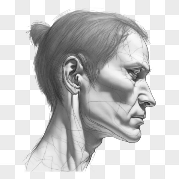 Télécharger Croquis artistique d'une figure masculine Esquisses En ...