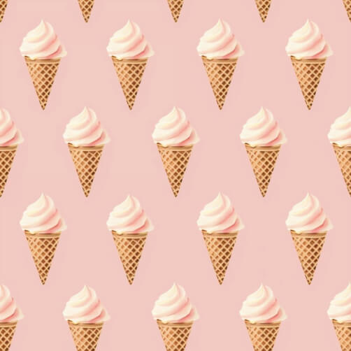 Download Ice Cream Cone Pattern on Blue Background Patterns Online ...