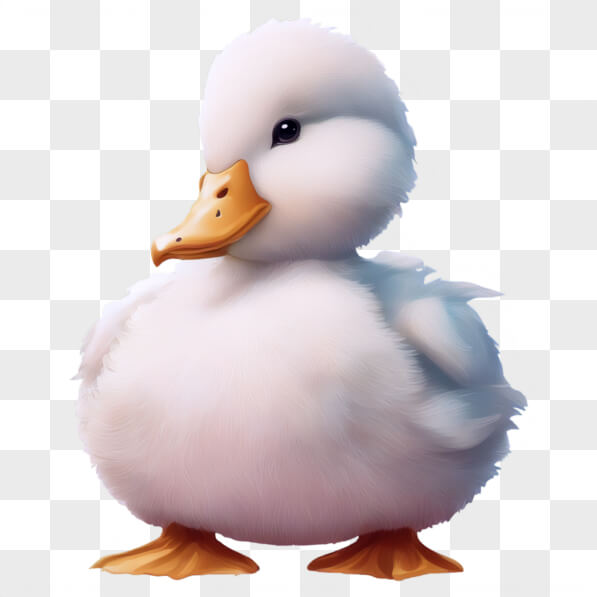 Télécharger Mignon canard en cartoon se tenant debout Dessins animés En ...