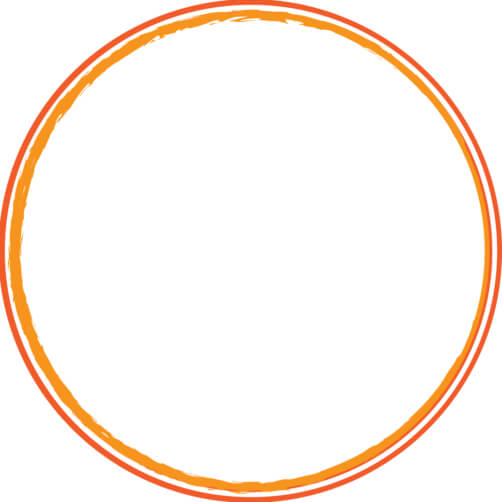 Download Ornate Orange Floral Border Frames Online - Creative Fabrica