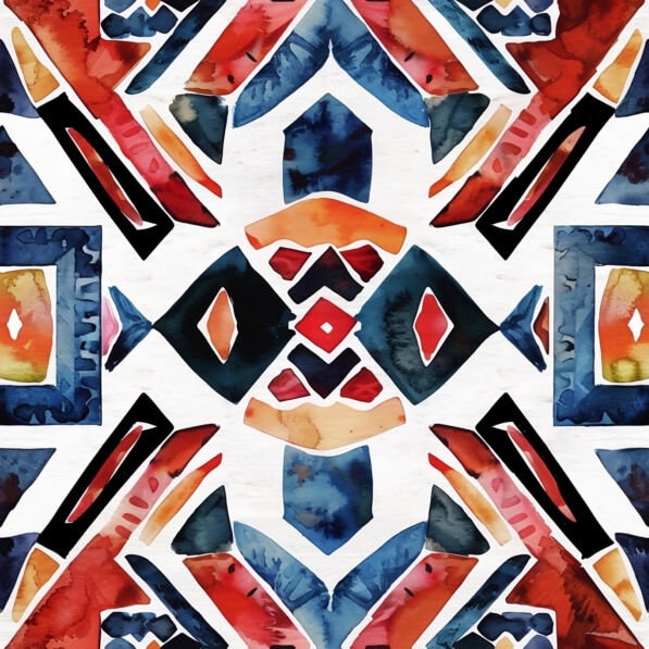 Télécharger Design aquarelle géométrique complexe Patterns En Ligne ...