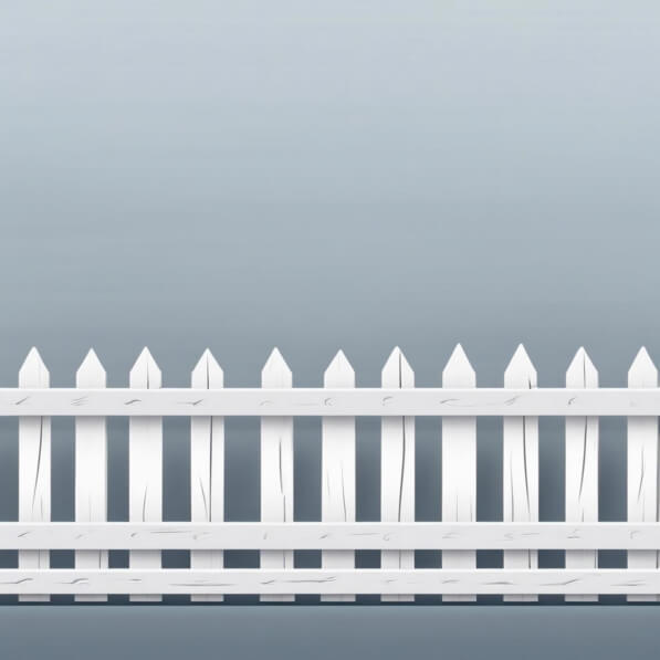 Download White Picket Fence Against Grey Background Backgrounds Online ...