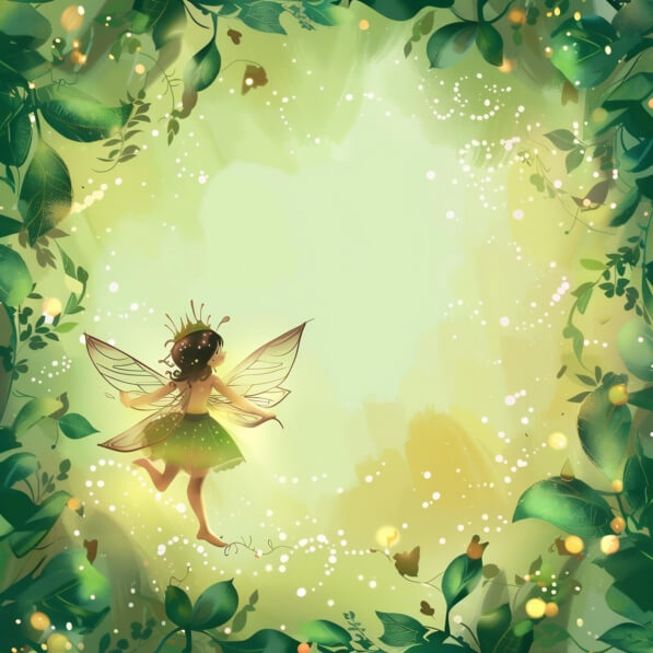 Scarica Fatina Incantata in una Foresta Verde Sfondi Online - Creative ...