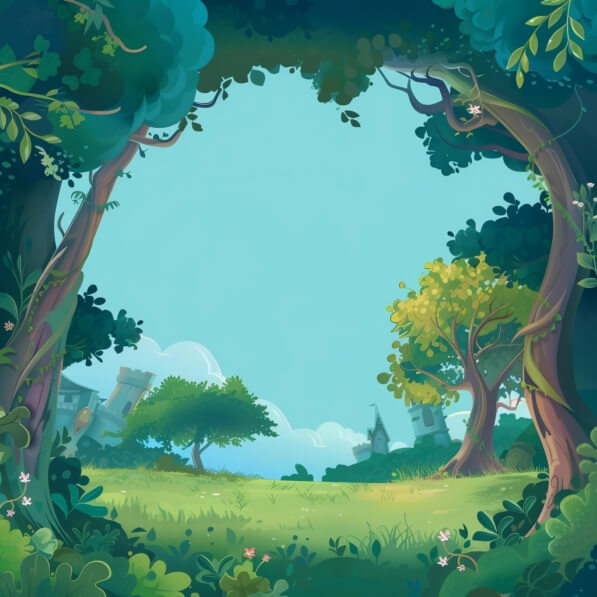 Download Vibrant Animated Forest Clearing Backgrounds Online - Creative ...