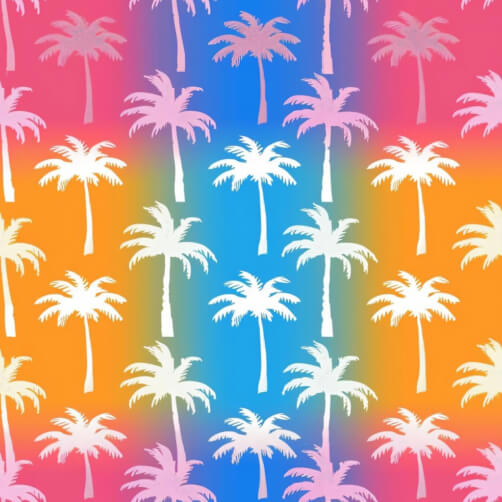 Download Colorful Palm Tree Abstract Pattern Patterns Online - Creative ...