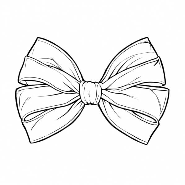 Free Ribbon Coloring pages - Download Printable Ribbon Coloring sheets ...