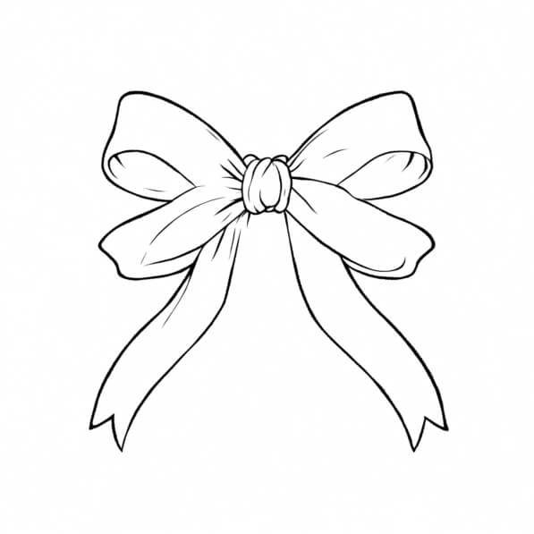 Free Ribbon Coloring pages - Download Printable Ribbon Coloring sheets ...